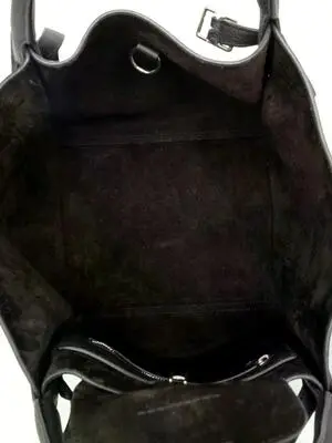 Celine Supple Grained Calfskin Satchel Bag - Black