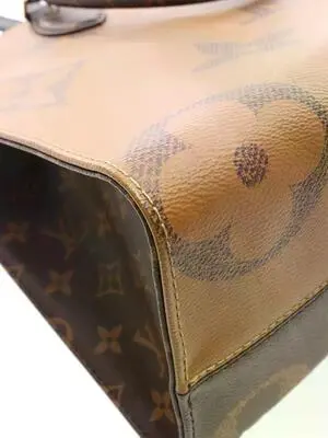 LOUIS VUITTON Monogram Reverse Giant Onthego Mm Satchel