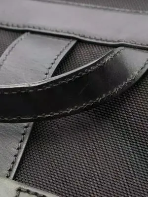 Gucci Canvas Techno Web Fold Over Backpack