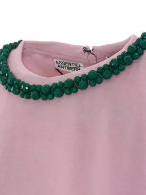 Essentiel Antwerp Crystal-embellished Kardinal T-shirt