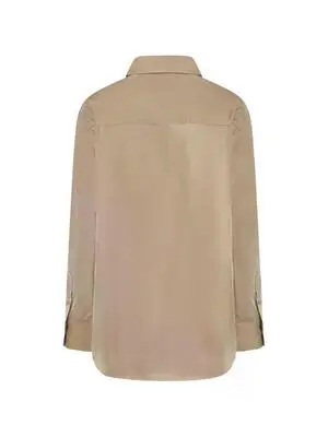 THE FRANKIE SHOP Long Sleeve Button-down Shirt