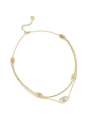Liu Jo Logo-embellishment Necklaces - Gold