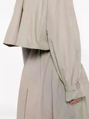 Magda Butrym Belted Storm-flap Coat