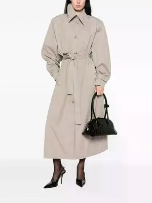 Magda Butrym Belted Storm Flap Coat