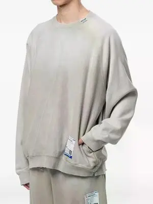 Mihara Yasuhiro Sun-faded Like Distressed Sweatshirt