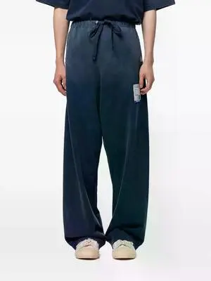 Mihara Yasuhiro Sun Faded Like Distressed Pants - Blue