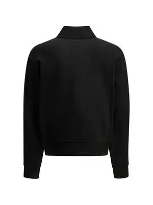 Moncler Logo-patch Quarter-zip Sweatshirt