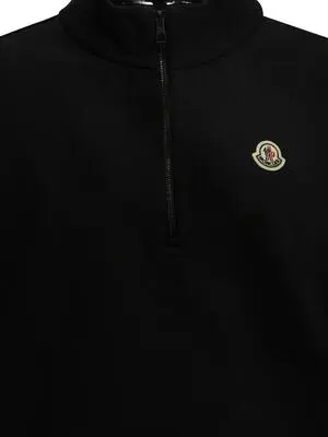Moncler Logo-patch Quarter-zip Sweatshirt