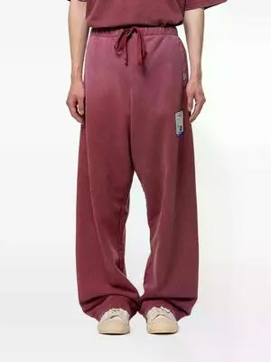 Mihara Yasuhiro Sun-faded Like Distressed Pants - Red