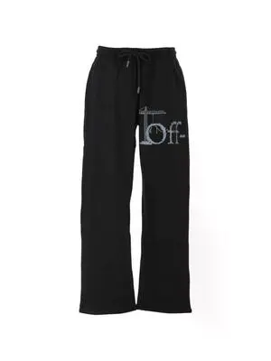 Off-White Logo-print Track Pants - Black