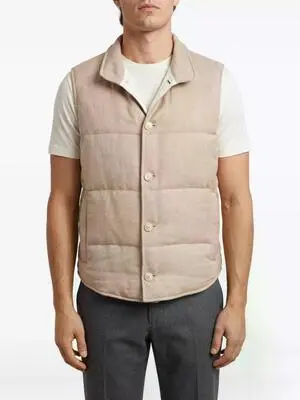Brunello Cucinelli Padded Button-down Vest