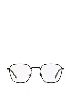 MOREL Ga Skiva Geometric-frame Glasses - Black