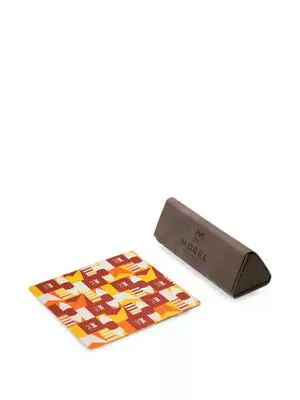 MOREL Ga Skiva Geometric-frame Glasses