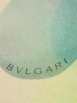 BVLGARI Polka Dot-print Scarf - Yellow