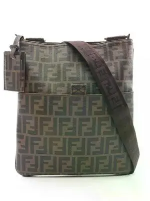Fendi 2010s Zucca Shoulder Bag