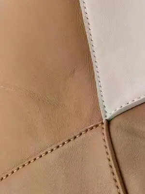 Loewe Puzzle Fold Leather Medium Tote Bag - Neutrals
