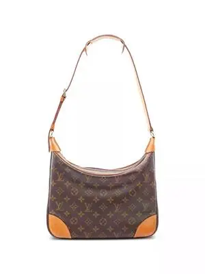 LOUIS VUITTON Monogram Canvas Boulogne Pm Shoulder Bag - Brown