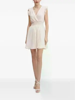 MORGAN Rwany" Ruffled Wrap-style Mini Dress