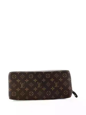 LOUIS VUITTON Monogram Canvas Petit Palais Satchel - Brown