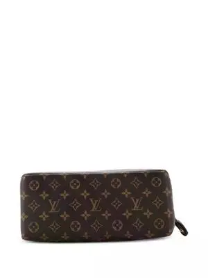 LOUIS VUITTON Monogram Canvas Petit Palais Satchel - Brown