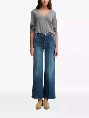 BENETTON V-neck Knitted Sweater