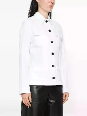 Brandon Maxwell Gage Button-up Jacket