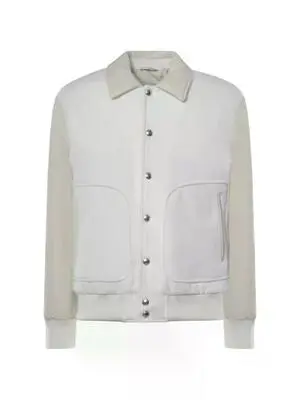 Eleventy Panelled Press-stud Jacket