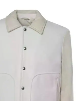 Eleventy Panelled Press-stud Jacket