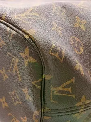 LOUIS VUITTON Neverfull Mm Monogram Tote Bag - Brown