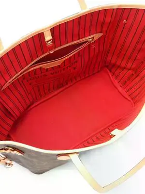 LOUIS VUITTON Neverfull Mm Monogram Tote Bag - Brown