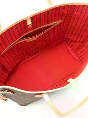 LOUIS VUITTON Neverfull Mm Monogram Tote Bag - Brown