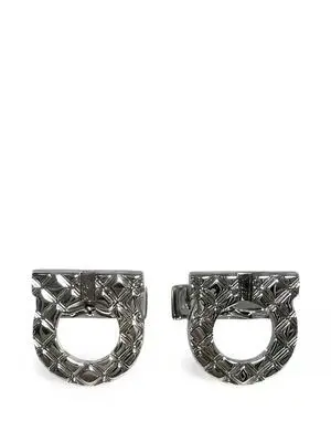 FERRAGAMO Gancini Cufflinks - Silver