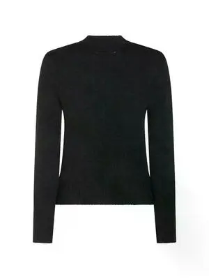 MAISON MARGIELA Logo-embroidered Crew Neck Sweater