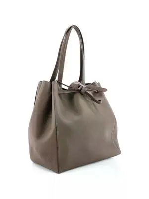 Celine Phantom Tie Cabas Leather Medium Tote Bag