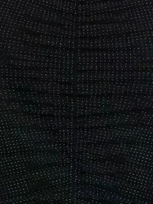 TWENTY FOURHAITCH Crystal-embellished Ruched Bodysuit