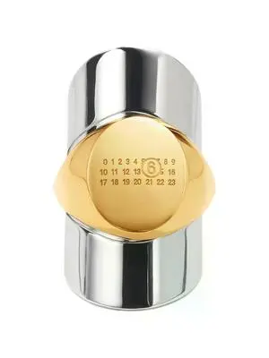 MAISON MARGIELA Signet Ring - Silver