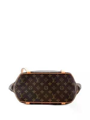 LOUIS VUITTON Monogram Canvas Mm Tote Bag - Brown