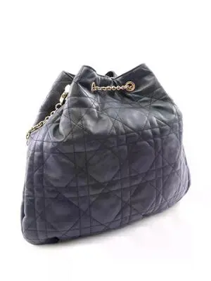 Dior 2010s Ami Cannage Bucket Bag