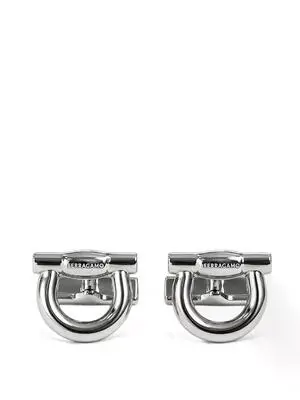 FERRAGAMO Gancini Cufflinks - Silver