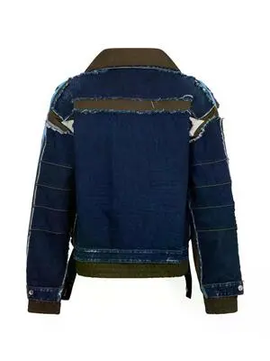 Dsquared2 Aviator Hybrid Zip-up Cotton Track Jacket