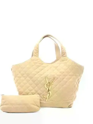 Saint Laurent Icare Quilted Tote Bag