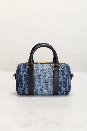 Dior Monogram Denim Dwayn Mini Bag