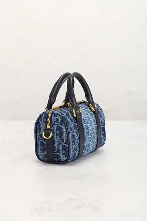 Dior Monogram Denim Dwayn Mini Bag