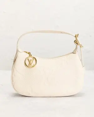 FWRD RENEW Louis Vuitton Empreinte Giant Monogram Mini Moon Shoulder Bag