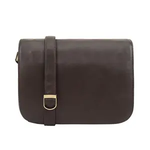 LLOYD BAKER Nahan Flap-over Leather Crossbody Bag