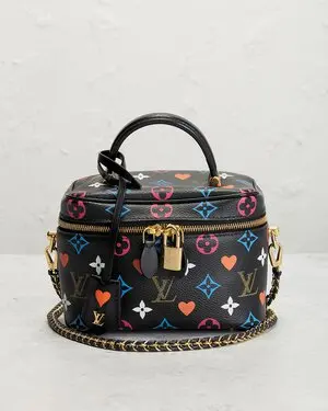 FWRD RENEW Louis Vuitton Limited Edition Game On Monogram Vanity Pm Handbag