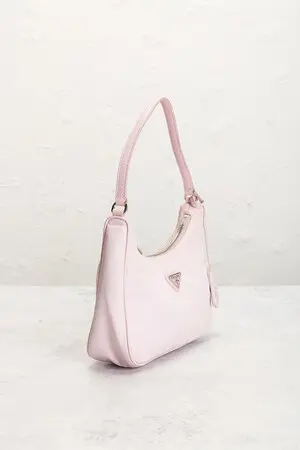Prada Renew Re-edition Re-nylon Shoulder Bag - Alabaster