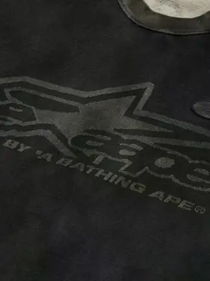 AAPE BY *A BATHING APE Moonface Logo-print Sweater