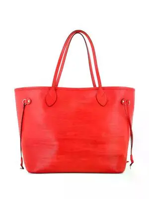 LOUIS VUITTON Neverfull Epi Leather Mm Tote Bag - Red