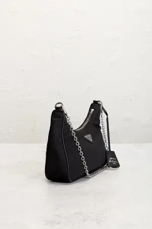Prada Re-edition 2005 Re-nylon Shoulder Bag - Black